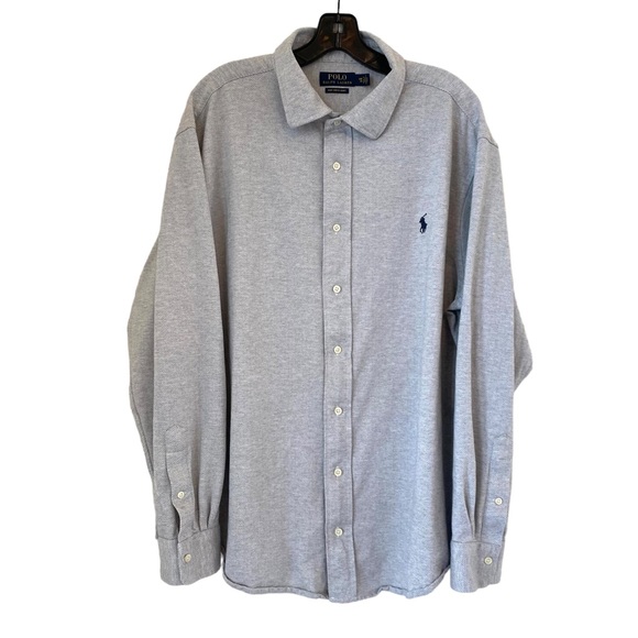 Polo Ralph Lauren | Shirts | Polo Ralph Lauren Mens Stretch Gray ...